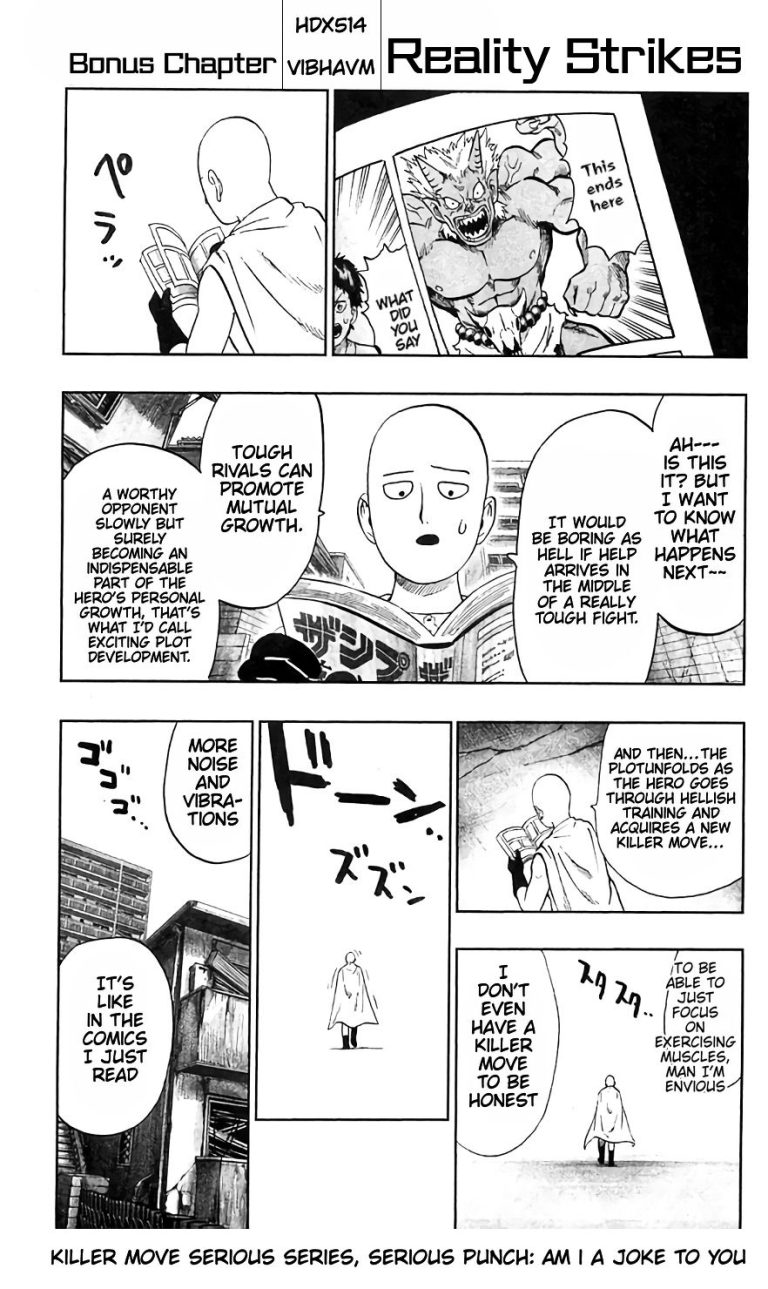 Read One Punch Man Manga Online Ch 92.5