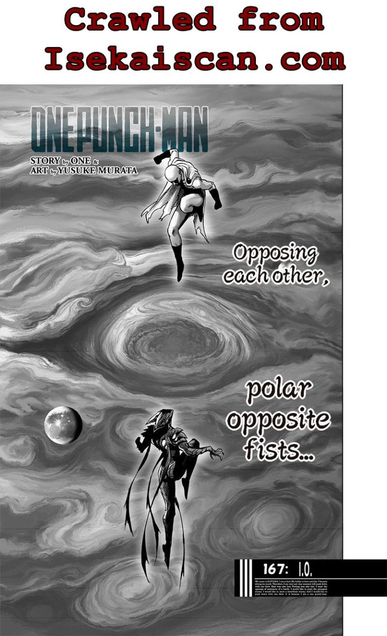Read One Punch Man Manga Online Ch 167 - One Punch Man